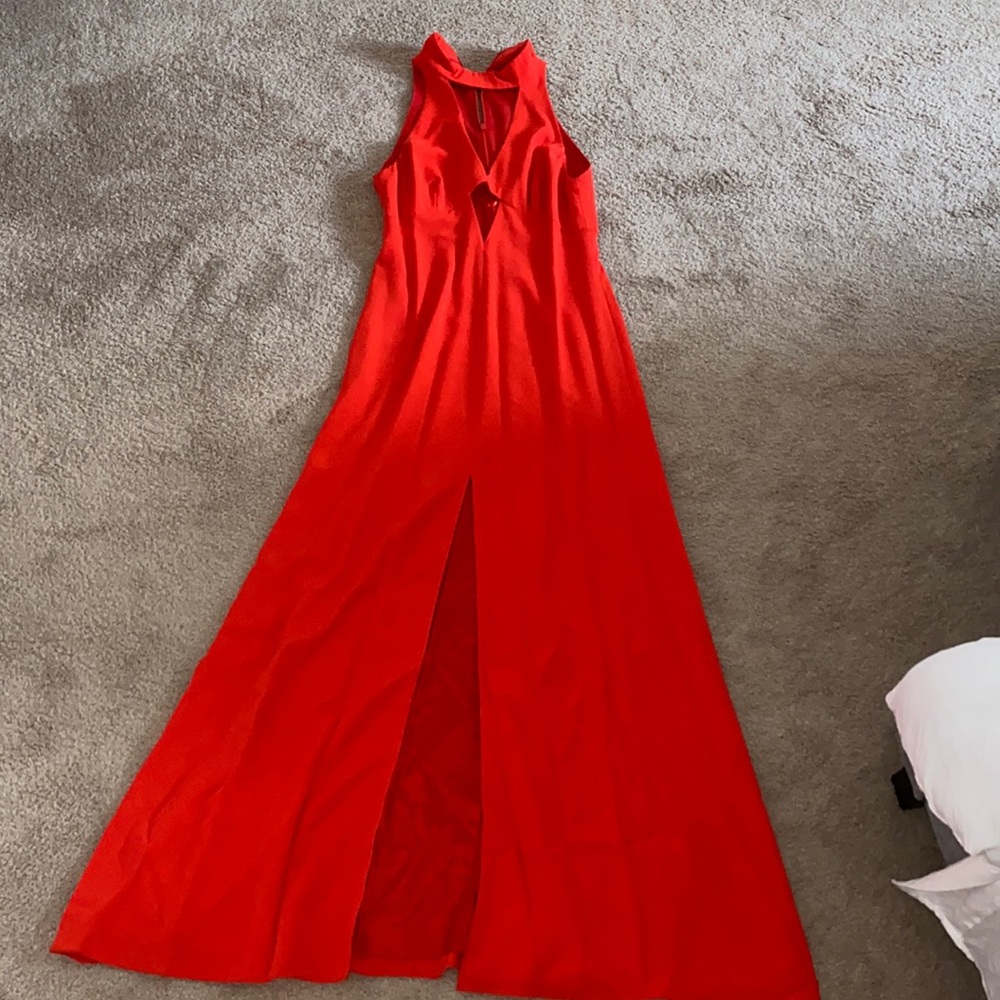 Stunning Jill Jillstuart Red Orange Dress In Size 4 - Gem